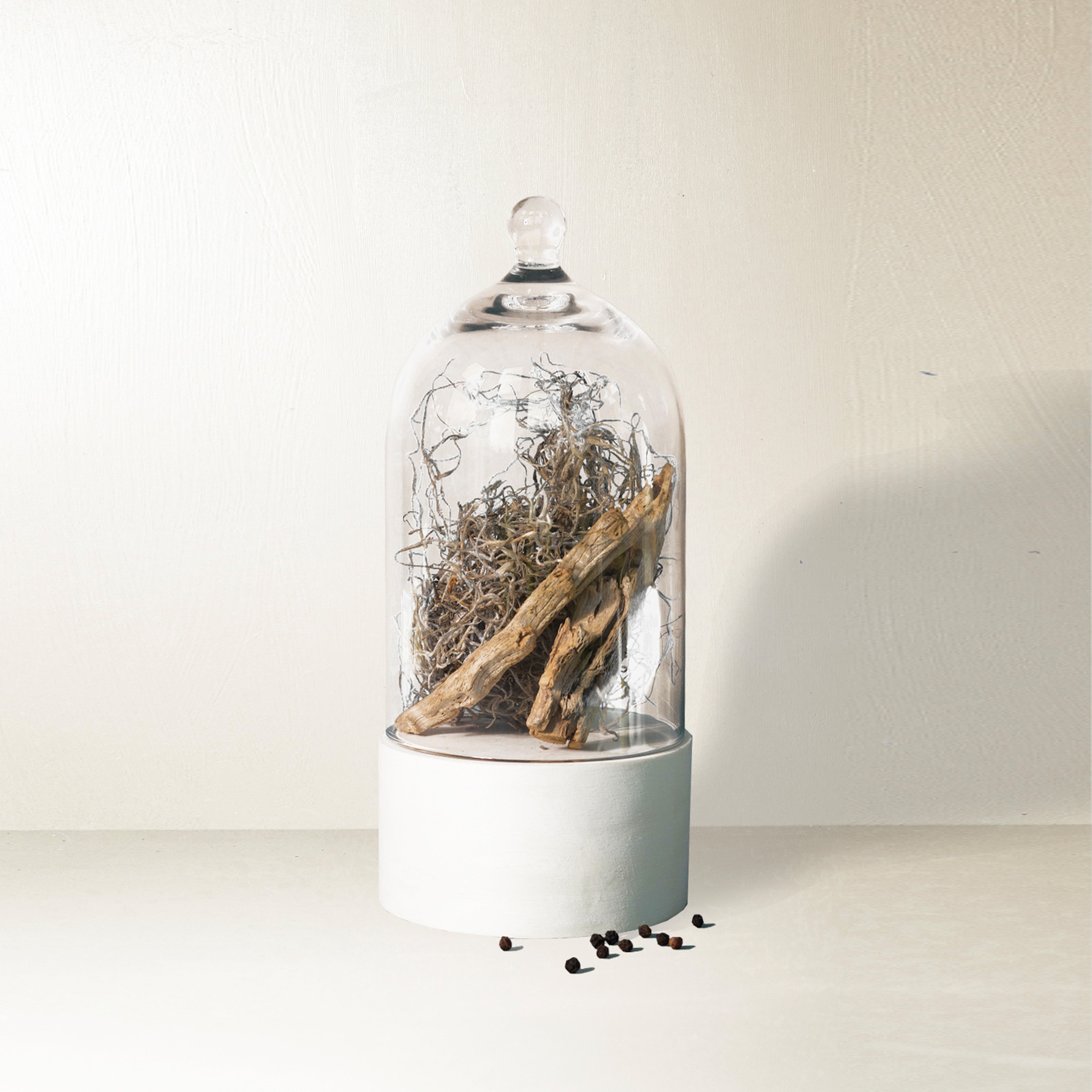 Dried Cedar + Moss Mini Candle – True Hue